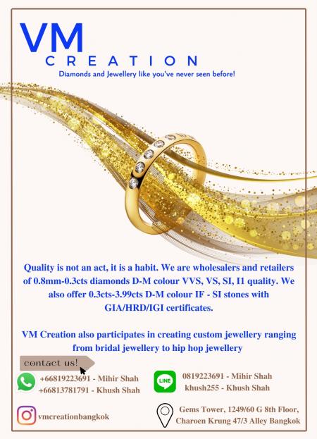 72nd BANGKOK GEMS & JEWELRY FAIR - VM CREATION COMPANY LIMITED
